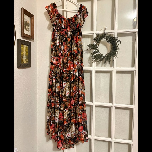 re:named | Dresses | Renamed Tiered Floral Maxi Dress | Poshmark
